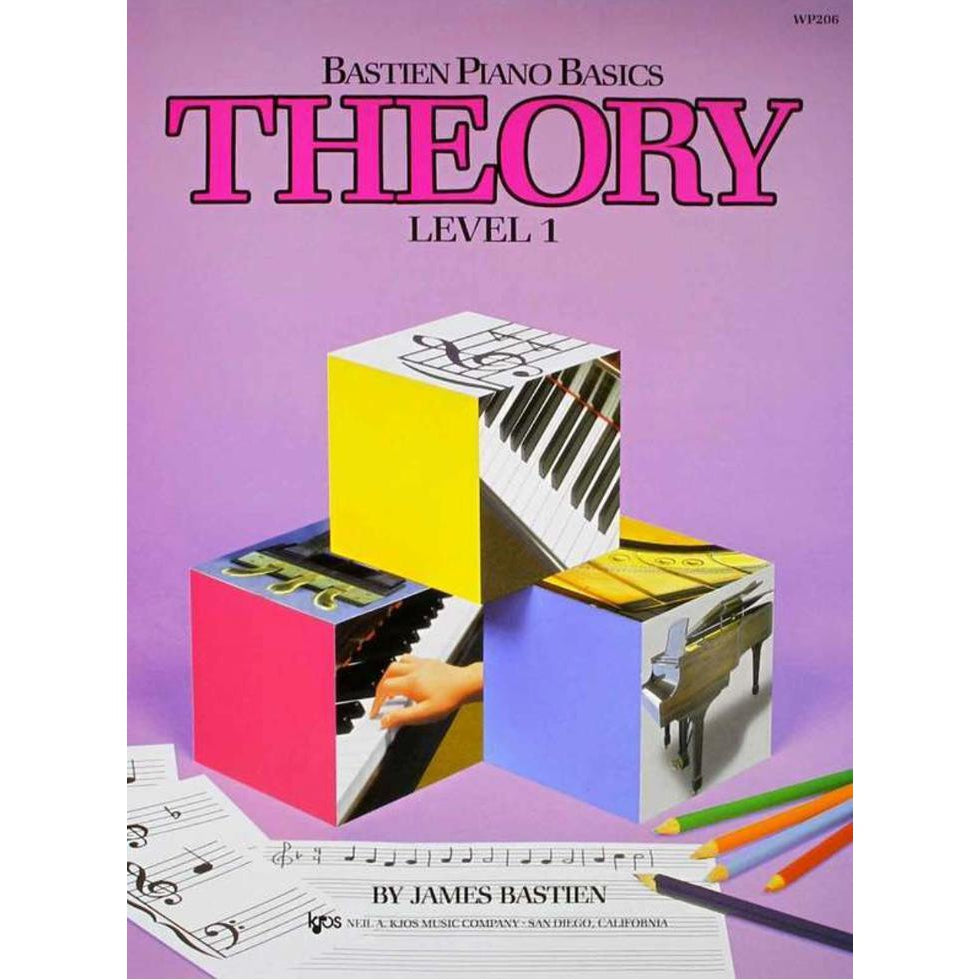 Bastien Piano Basics - Level 1 Theory - Logans Pianos