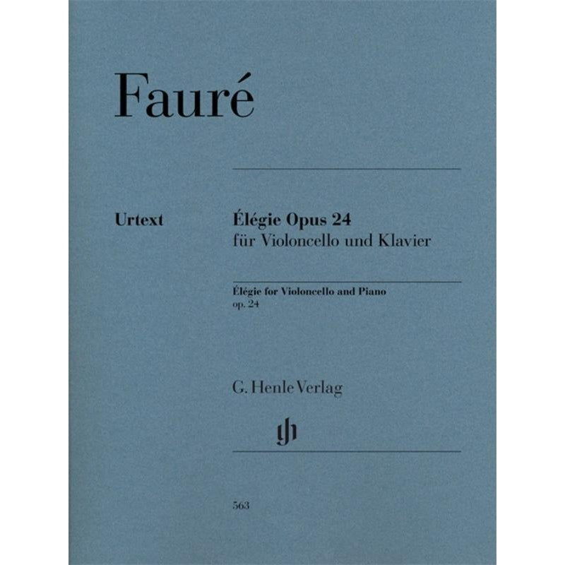 Faure Elegie Op 24 - Logans Pianos